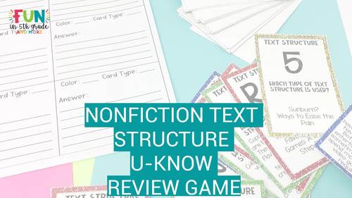 Reading Games | Reading Test Prep | Reading Review Games | Upper Elementary