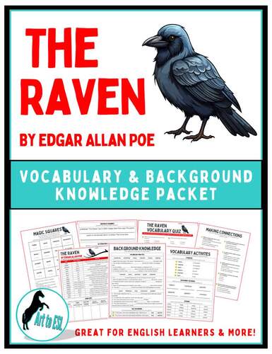 Vocabulary & Background Knowledge Packets - Pre Reading Bundle - ESL & More