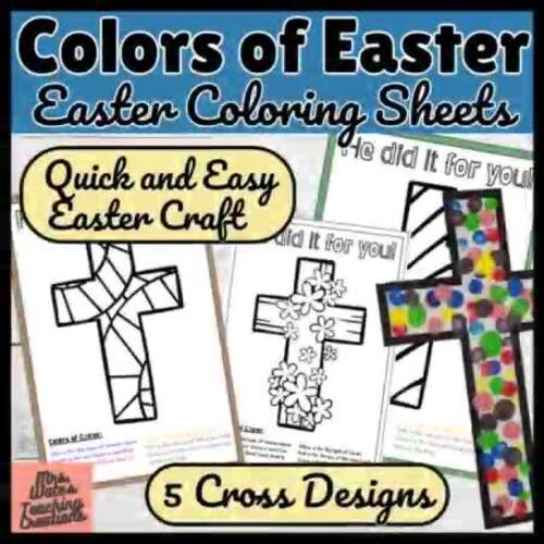 Easter Coloring Sheets for Kids | Printable Easter Art & Craft Bible ...