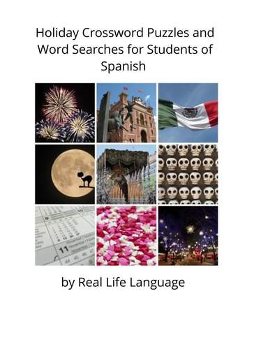 Spanish Class Activities: Holiday Puzzles, GIFS & 5 Weeks of Low and No ...