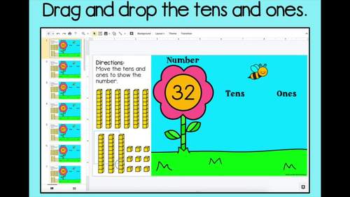 Tens and Ones Decenas y Unidades Bilingual Distance Learning | TpT