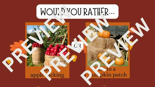 Fall Would You Rather Slideshow by Look Beyond The Temporary Counseling