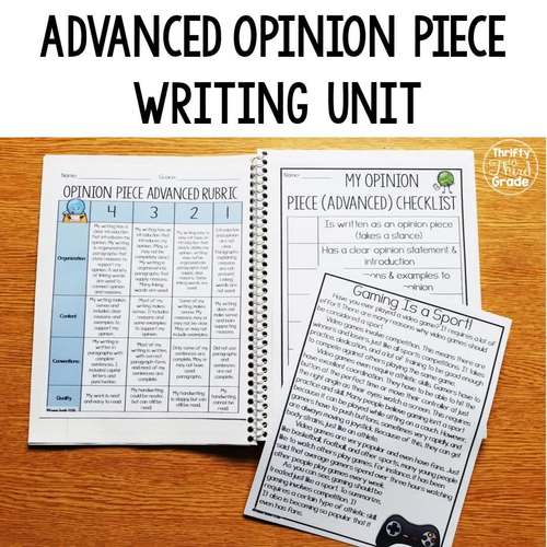 Opinion Writing Unit Part 2 3rd Grade Graphic Organizer Anchor Charts ...