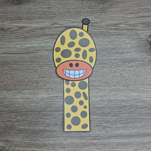 Giraffe Head Craft Template by Mollers Makes It | TPT