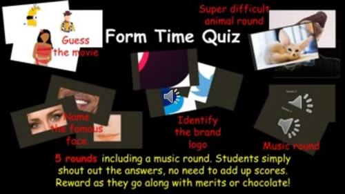 Fun Form Time/End of Term Quiz by Innov8tive History | TPT Fun Form Time/End of Term Quiz by Innov8tive History | TPT