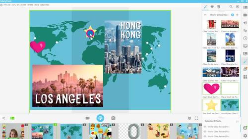 Manycam Rewards! Older Students: Map of the World & Major Cities VipKid ...