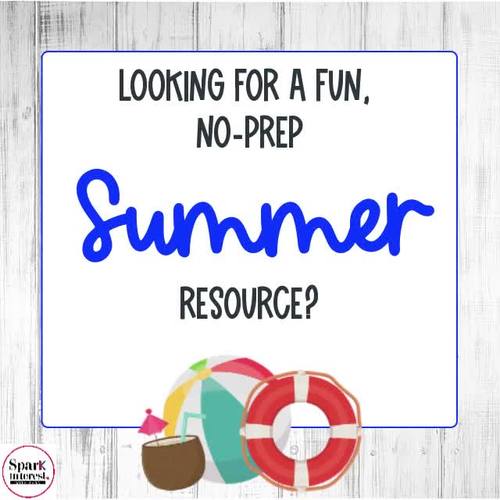 Would You Rather SUMMER Questions by Spark Interest with Sara | TPT