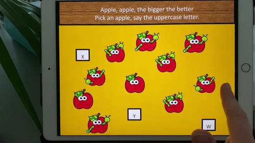 FALL LITERACY ACTIVITIES- APPLE PICKING- LETTERS, RHYMES, CVC & SIGHT WORDS