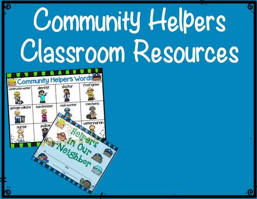 Community Helpers Unit: Literacy & Math Centers & Activities | TPT