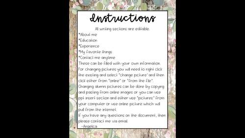 Meet the Teacher- Farmhouse- Shiplap & Greenery Theme by Feathered Okie ...