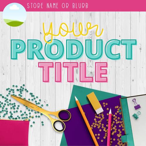 Product Preview Video | Canva Template | Fun Brights | TPT