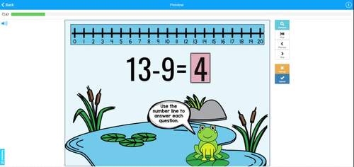 Subtraction within 20 Digital Task Cards | Boom Cards | TPT