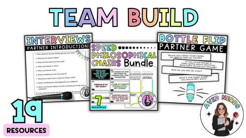 AVID Team Building Activities Bundle by AVID Nerds | TPT