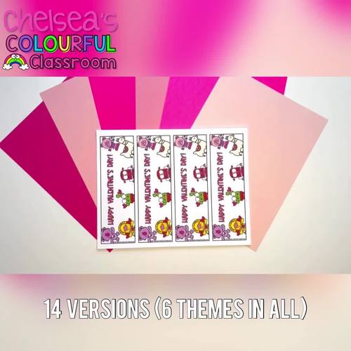 Valentine's Day Bookmarks | Signet | La Saint-Valentin | Reward ...