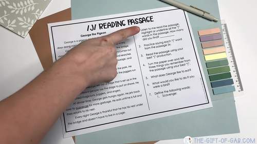 Articulation Reading Passages | R Articulation Stories by The Gift of Gab