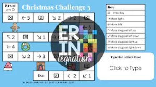 Christmas Coding Activities & Keyboarding Practice | 12 Challenges ...