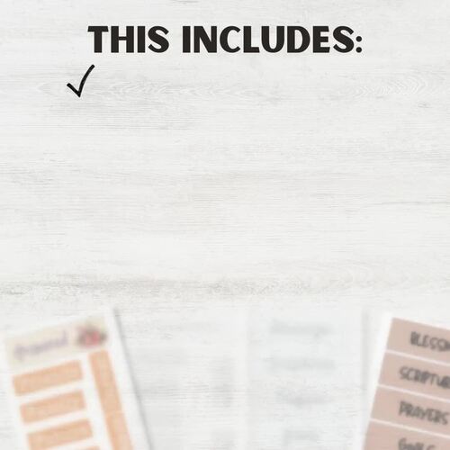Seasonal Prayer Board Starter Kit, Printable Christian Vision Board for ...