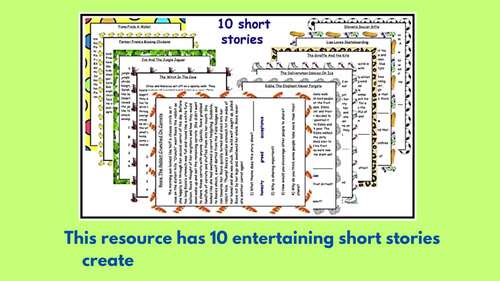Finding The Theme In A Story Worksheet by Dr Johnson | TPT
