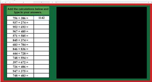 Merry Christmas 3-digit Addition Pixel Art by Juliane Hodkinson | TPT