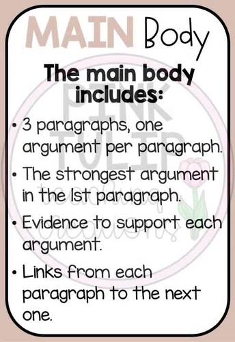 Persuasive Text Posters - Earth Tones Classroom Decor | TpT