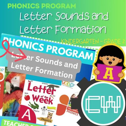 Kindergarten Phonics Program: Letter Sounds and Letter Formation