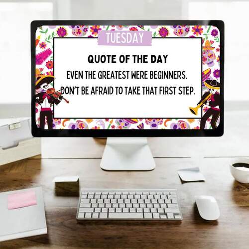 Dia de Los Muertos Slide Templates Daily Agenda Morning Meeting Google ...