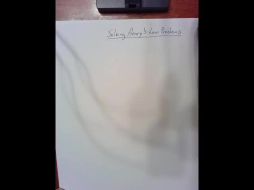 Solving Henry's Law Problems Video by All Your Chemistry Needs | TPT