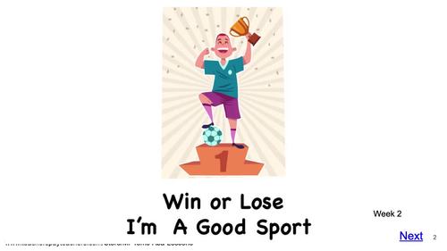 Good Sport SEL Behavior Lesson Hour 2 by Mr Tom's ABA Lessons | TPT