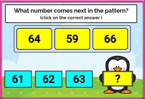 Boom Cards - Counting To 100 (by 1's) - 30 Card Set by Math For Homeschool