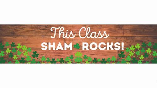 Google Classroom Headers March by Learning With Perks | TPT