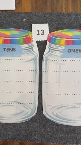 Bug Place Value Math Center | Tens and Ones | 1st Grade Numbers to 120