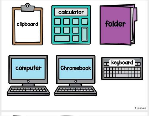 Distance Learning Props by Lala Land | TPT