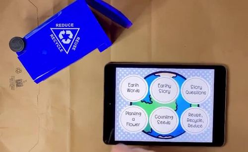 Distance Learning | Earth Day Digital Activities by Sensory Speechies