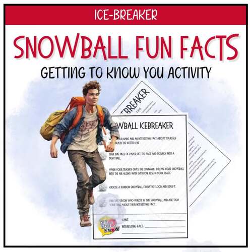 Icebreaker - Talk for a Minute Getting to Know You Ice Breaker Activity