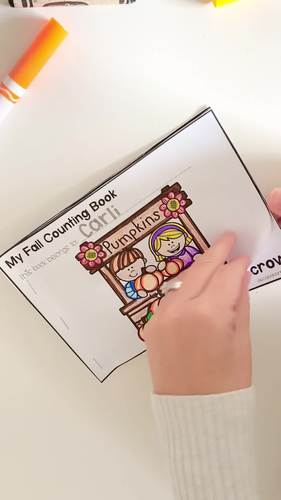 Fall Counting Book by ABCDeeLearning | Teachers Pay Teachers