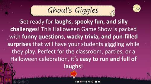 Halloween Party Game Show: Fun Halloween Activities No Prep | TPT