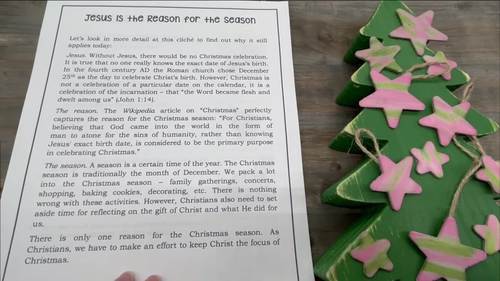 Christmas Bible Lessons Sunday School Science Poinsettia Ornament Activity
