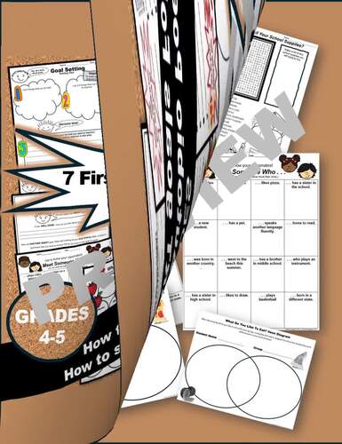 7 First Week of School Ice Breakers for 4th and 5th Graders | TPT