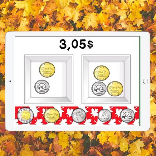 La monnaie canadienne de 2 manières | Les montants jusqu'à 5$ CARTES ...