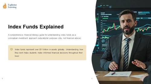 Index Funds Explained (Conceptual, No Advice) Lesson Grades 4-12 PPTX ...