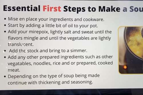 Soup Lesson for Culinary Arts - FACS - FCS - Soups 101 | TPT