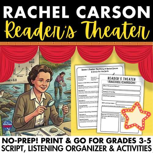Earth Day Activity Rachel Carson Readers Theater Women's History Month ...