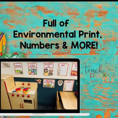 Taco Stand - Mexican Restaurant Dramatic Play Center Printables, Signs ...