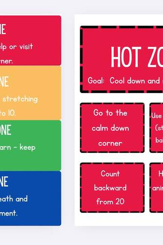 SEL Strategy Cards – Calm Down Corner & Emotional Regulation (Print & Go)