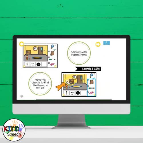 Preschool Speech Therapy School BOOM Cards Printable Activities ...