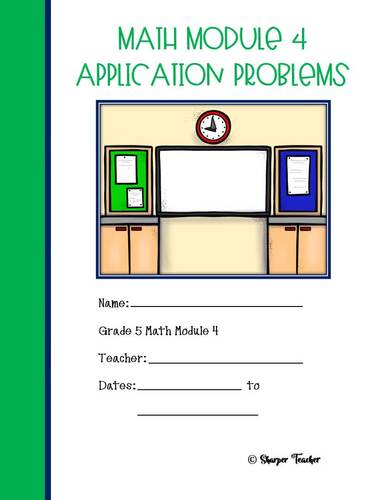 Application Problem graphic organizers Engage NY Eureka Math 5th grade ...