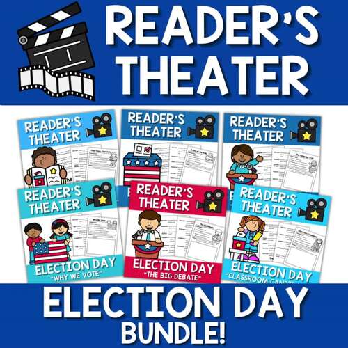 Election Day Readers Theater Activities Bundle | Voting Skits Social ...