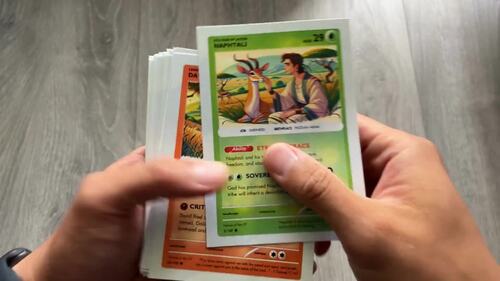 100 Printable Bible Trading Cards | Old Testament Character Collection ...