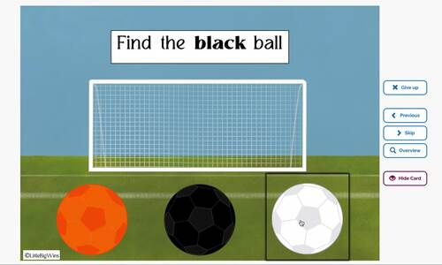 Identify Colors: Search and Select- Soccer Version (Boom product)