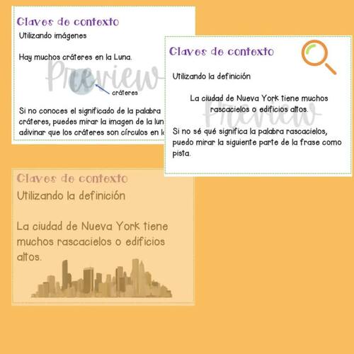 Claves de Contexto Bundle- Presentación en PowerPoint y Tarjetas de ...